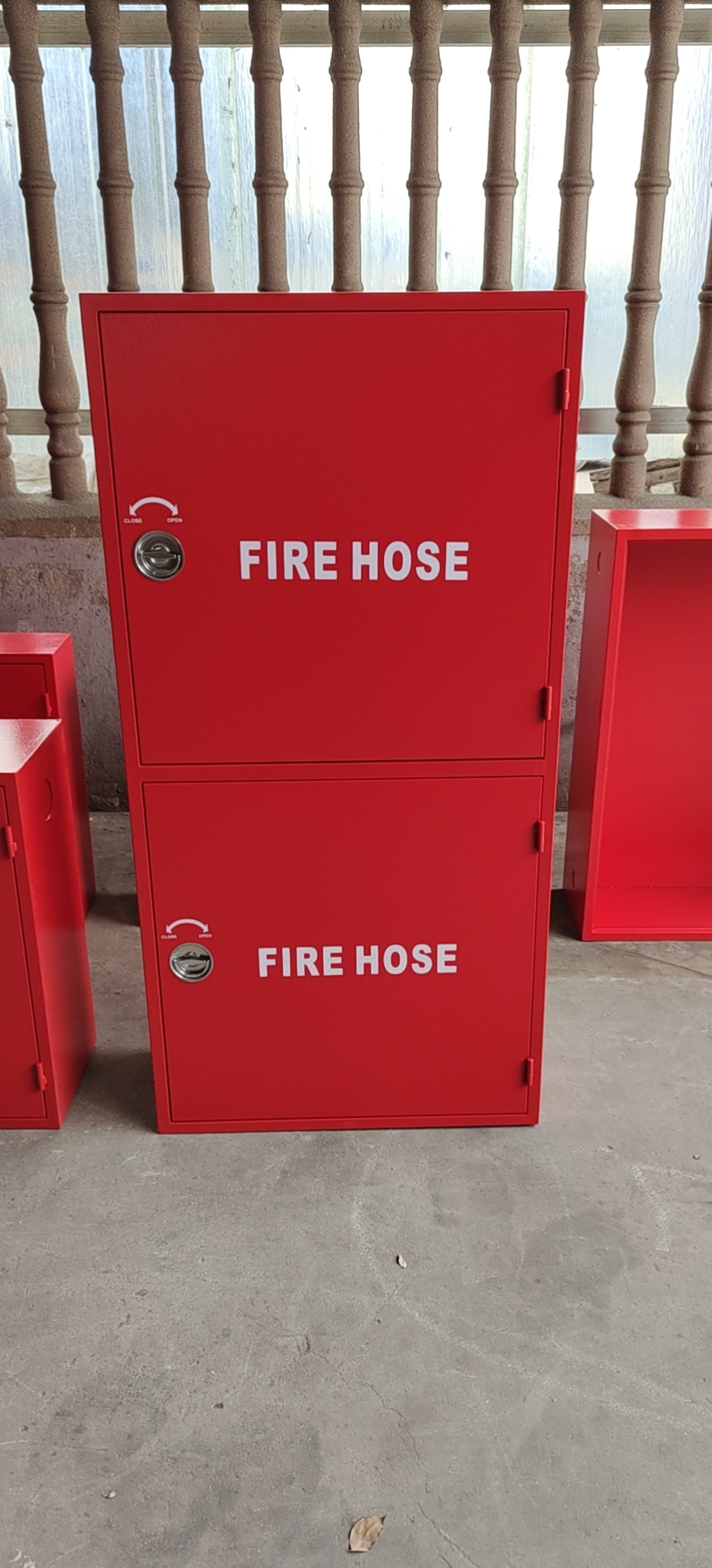 China Outer stall fire box with glass/ Fire Hose Cabinet manufacturers ...