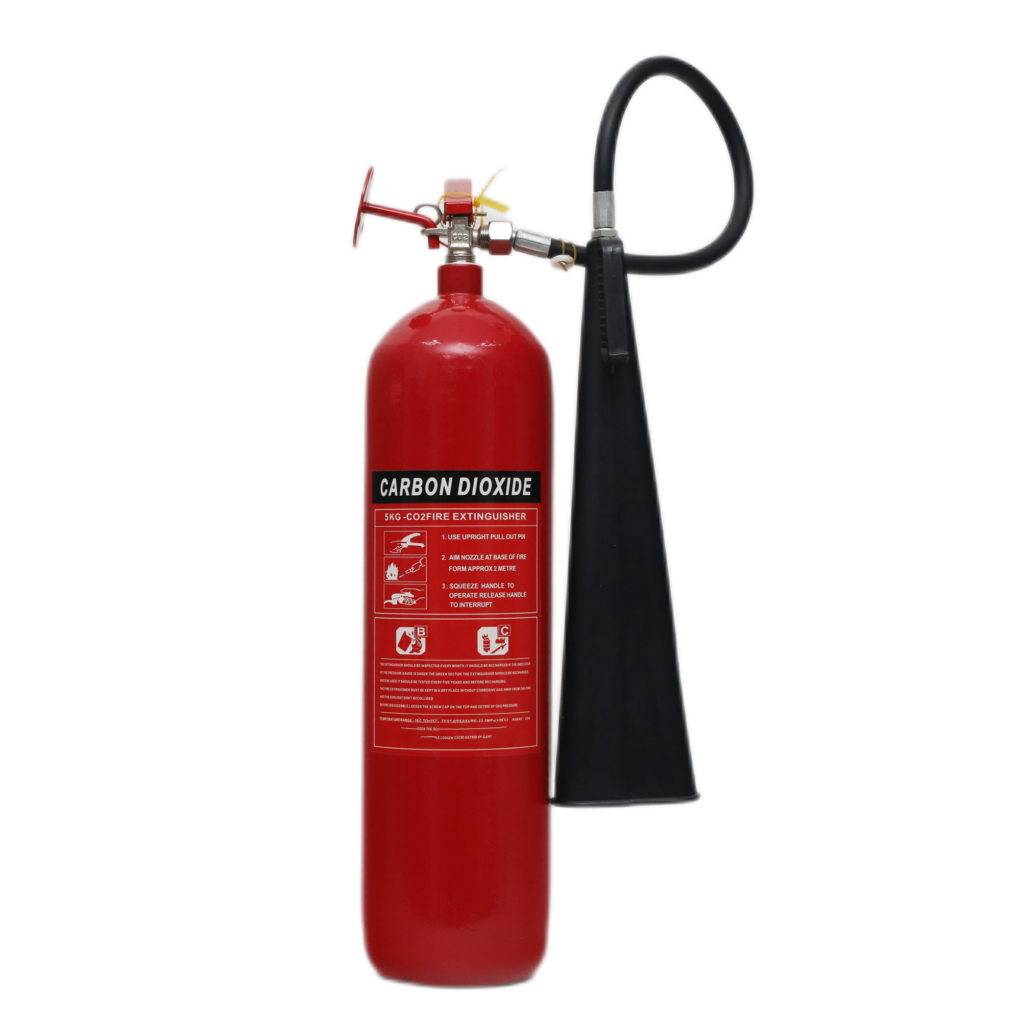 China Discountable price Fire Sprinkler Upright - 5kg Co2 Protable Fire ...
