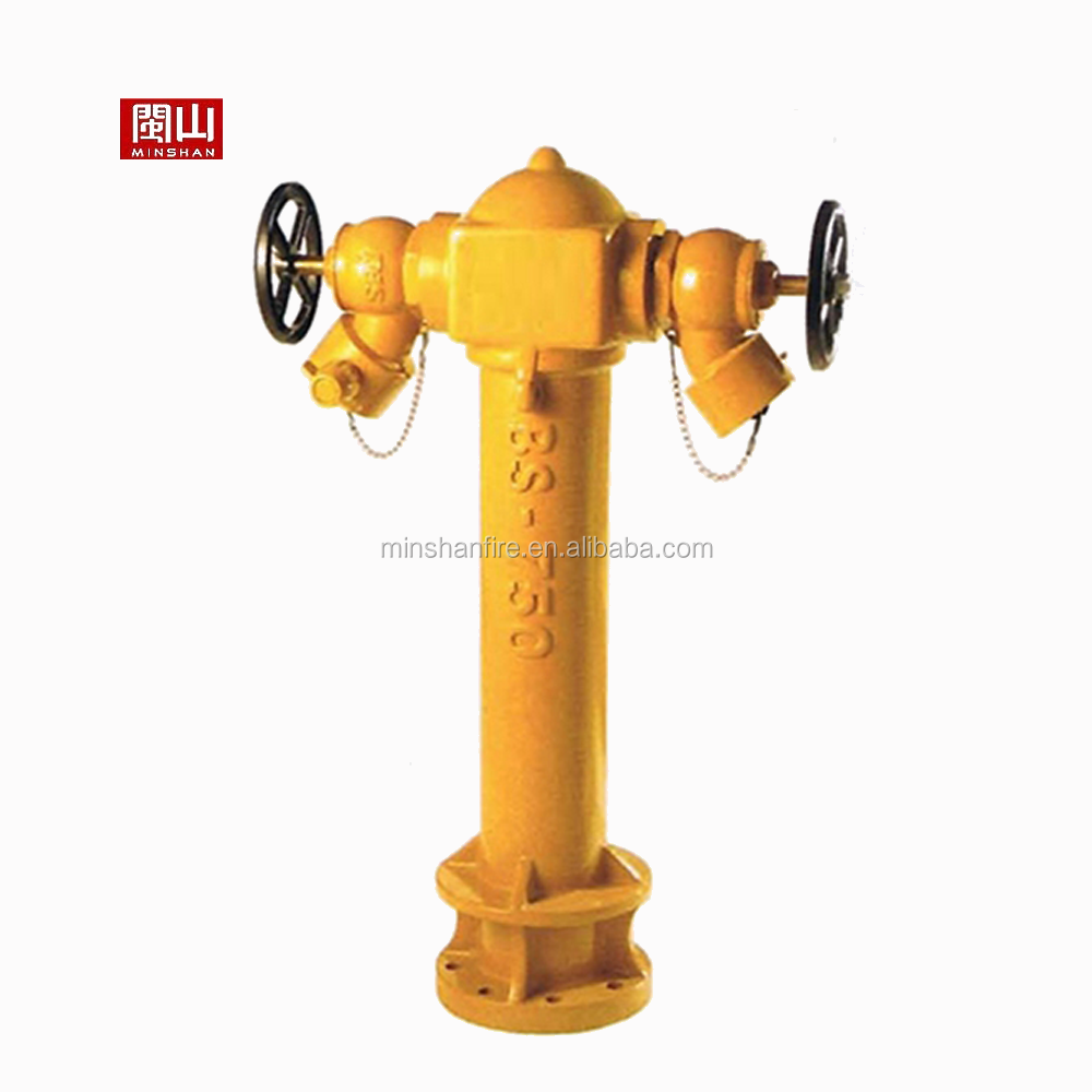 China Fire Hydrant System Red & Yellow Epoxy Coated Copper Alloy 2×2.5 ...