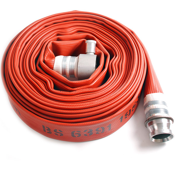 China Lay Flat Hose for Fire Trucks Duraline Rubber Fire Hose ...